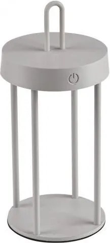 LD 19300-40 ANSELM LED stolní lampa na baterie mobilní 28cm dotykový stmívač IP44 zahradní svítidlo 2700K - JUST LIGHT