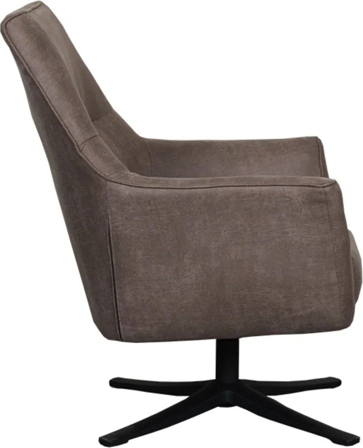 LABEL51 Designové otočné křeslo TOD hnědé CM-55.028