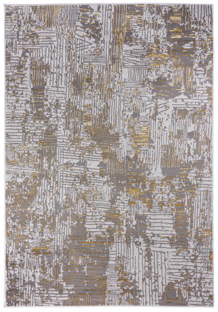 Kusový koberec Suniva zlato šedý 200x300cm