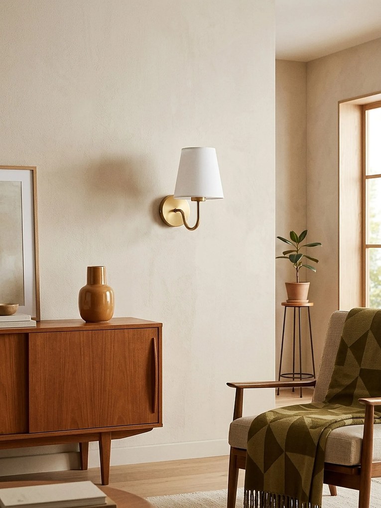 Sinsay - Elegantní nástěnná lampa - zlatá