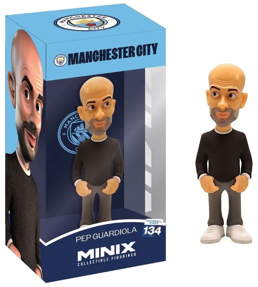 Figurka minix football: manchester city - pep guardiola