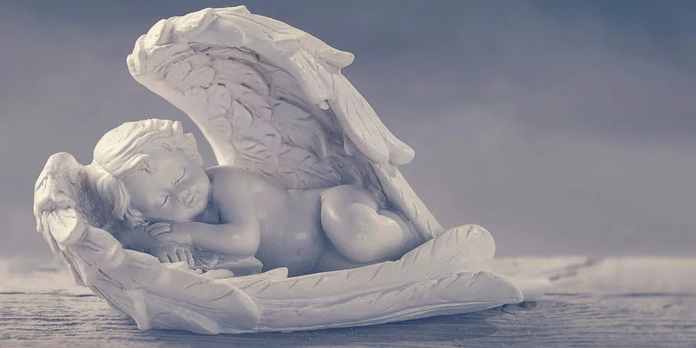 Obraz spící andílek
