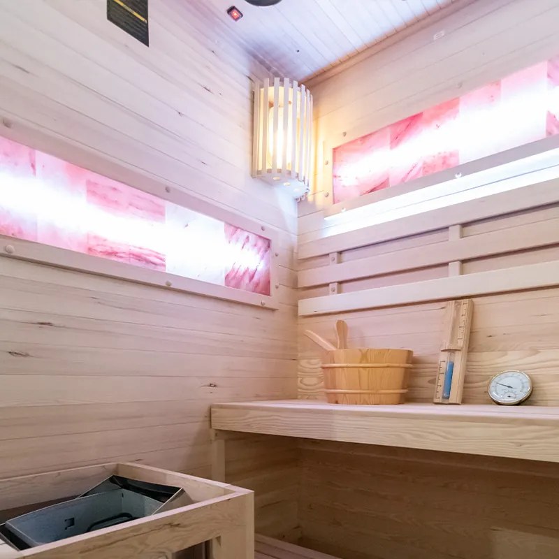BPS-koupelny Finská sauna Relax HYD-4781 120x120, 2 osoby