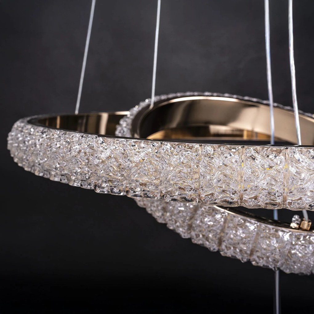 Toolight Rea, Stropní svítidlo G143-CP 50cm GOLD, OSW-02613