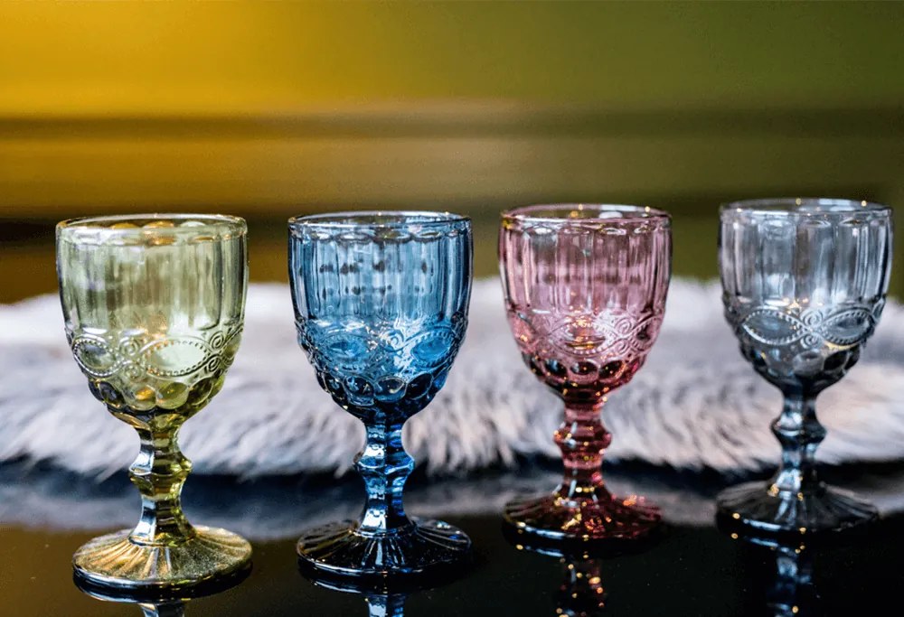 Set 4 sklenic na víno, 240ml, SAVOY TYP 3