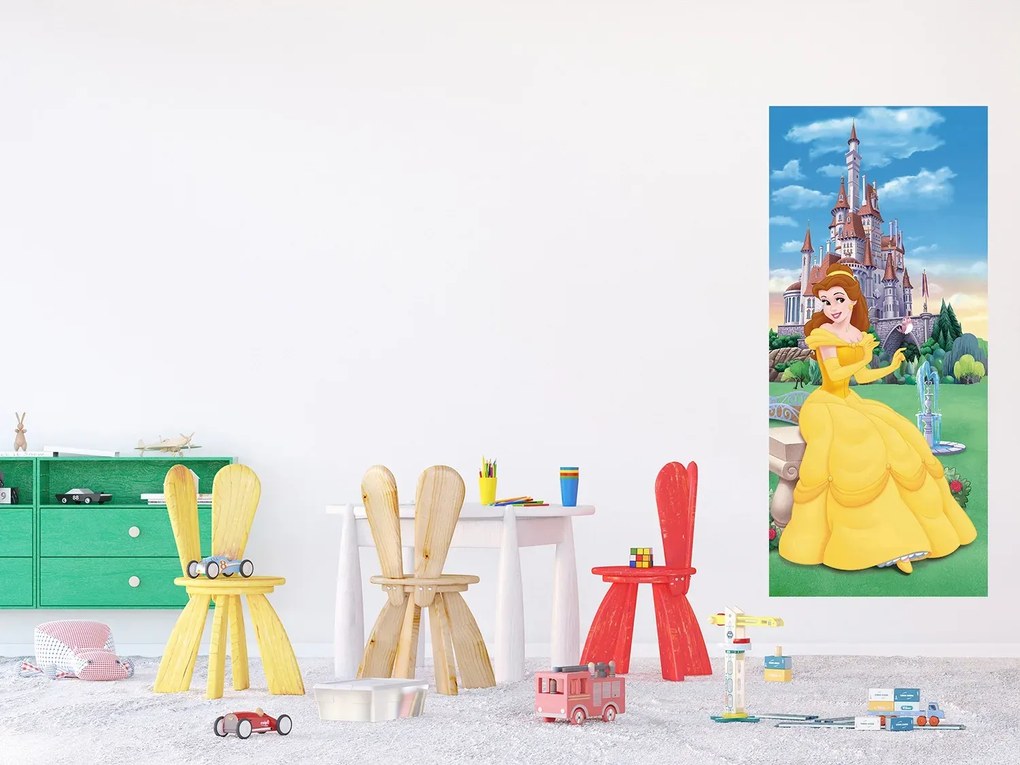 Dětská vliesová fototapeta na zed' Kráska a Zvíře, Disney | 90 x 202 cm | DFTDNV 5412