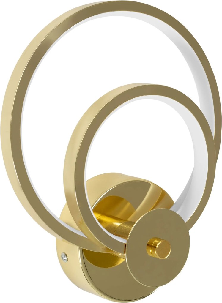 Toolight Toolight, LED nástěnné svítidlo APP1043-W, zlatá, OSW-06116