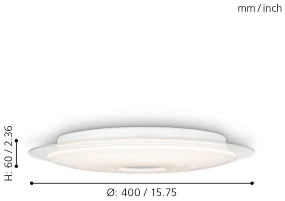 LED Stropní svítidlo IGROKA LED/18,8W/230V