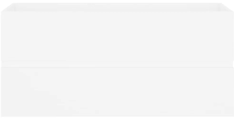 vidaXL Marketos Skříňka se zápustným umyvadlem bílá kompozitní dřevo