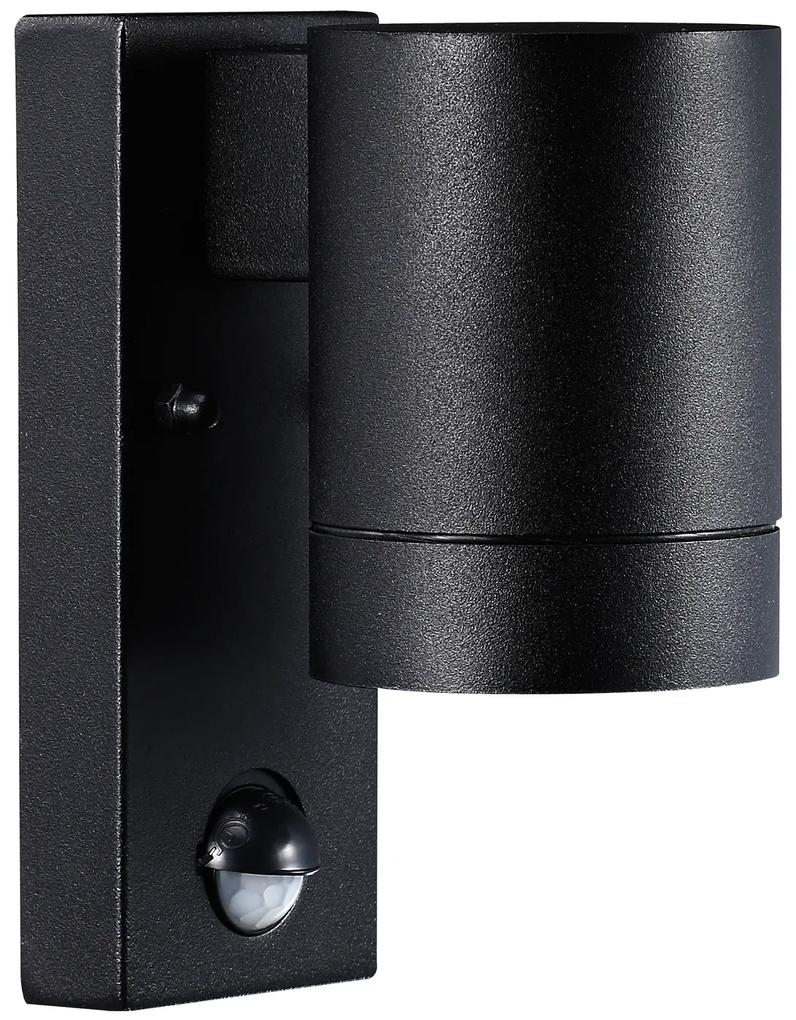 Venkovní válec se senzorem NORDLUX Tin Maxi - černá, 75 mm, 35 W, 160 mm, 120 mm, 66 x 160 mm