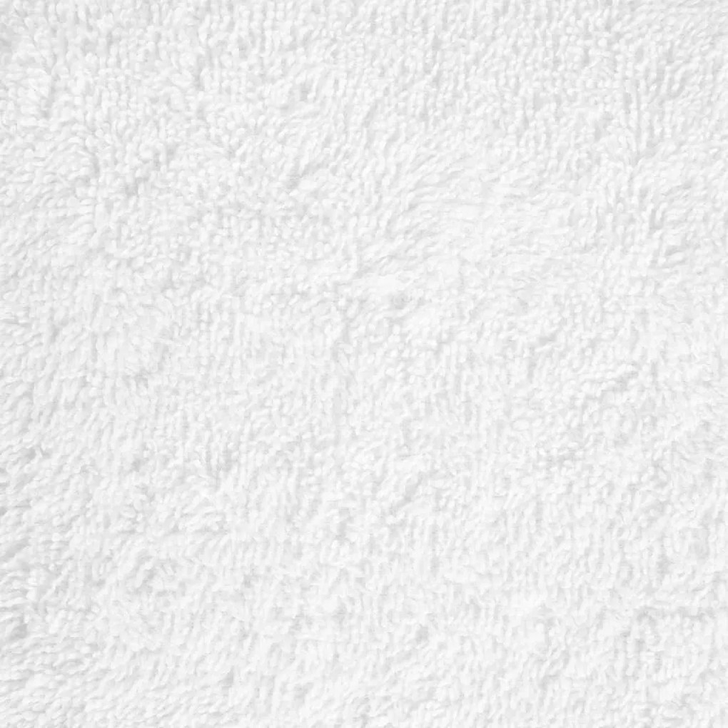 Prémiové saunové osušky SOLUND 4 ks bílé 80x200 cm 600 g/m² 137137