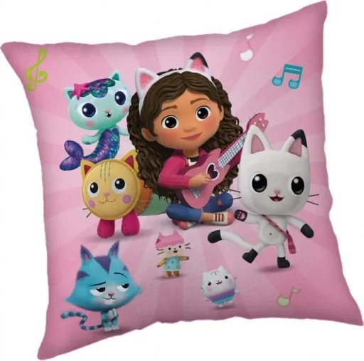 Jerry Fabrics Polštářek Gábinin kouzelný domek GD02 40x40 cm