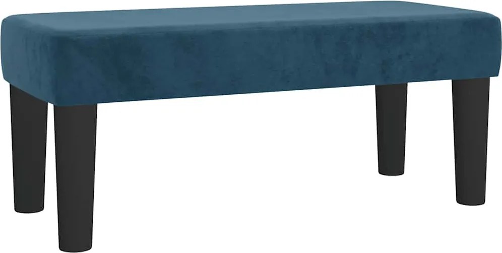 Box spring postel s matrací tmavě modrá 120 x 200 cm samet 3137717