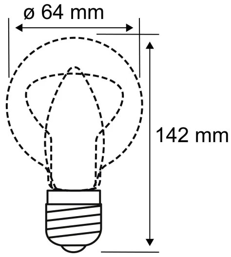 LED Žárovka INNER ST64 E27/3,5W/230V 1800K - Paulmann 28880