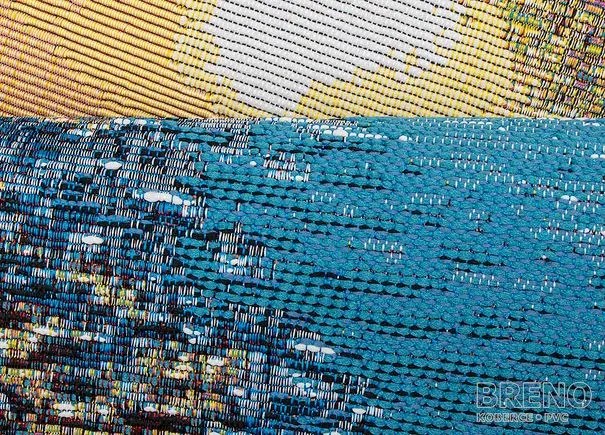 Breno Kusový koberec SUMMER 302 blue, 200x290 cm, Vícebarevné