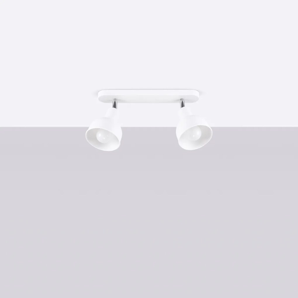 Sollux Lighting Stropní svítidlo ELBA 2 bílé