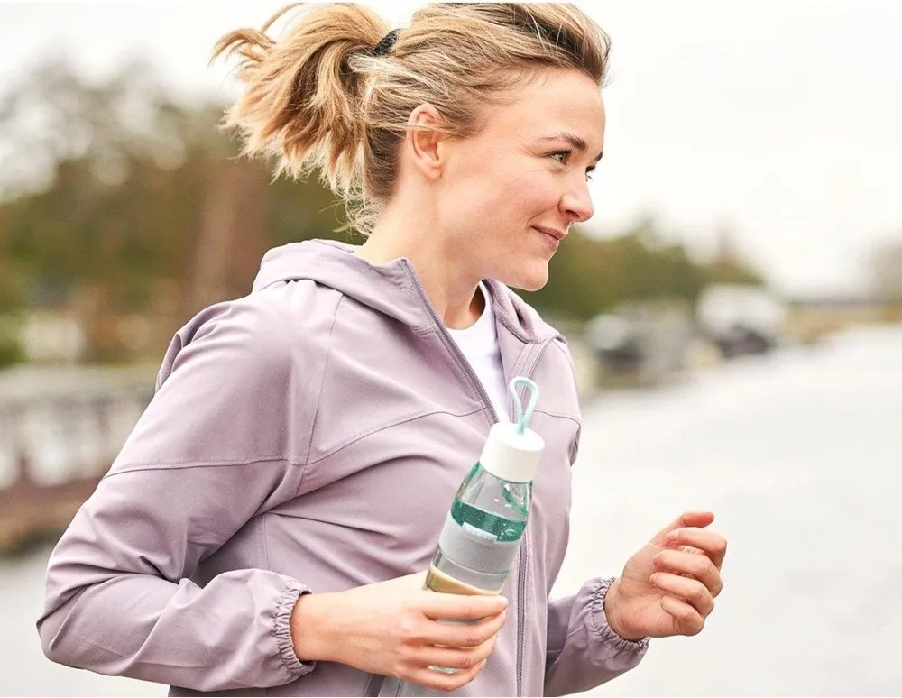 Světle červená plastová lahev 500 ml Ellipse – Mepal