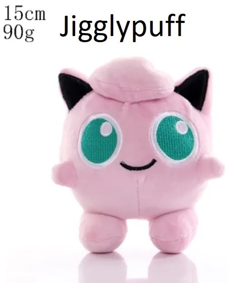 Plyšové hračky Pokémonů cca 20 cm Varianta: Jigglypuff 15cm