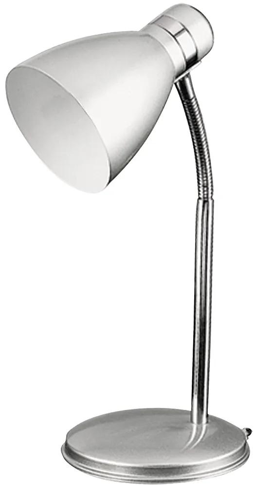 Rabalux 4206 PATRIC - Stolní lampa ve stříbrné barvě