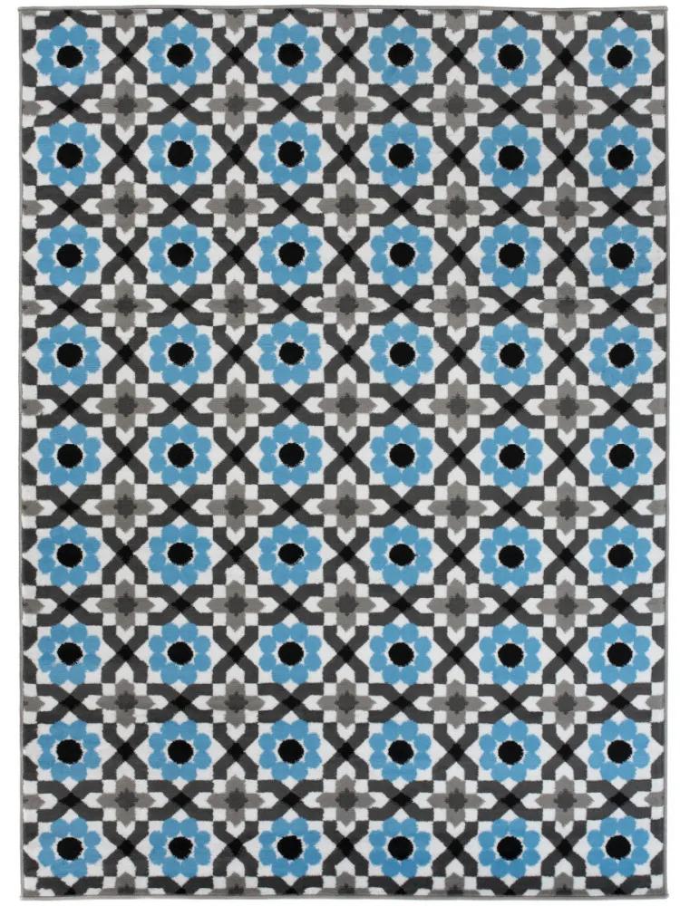 Kusový koberec PP Maya modrý, Velikosti 80x150cm