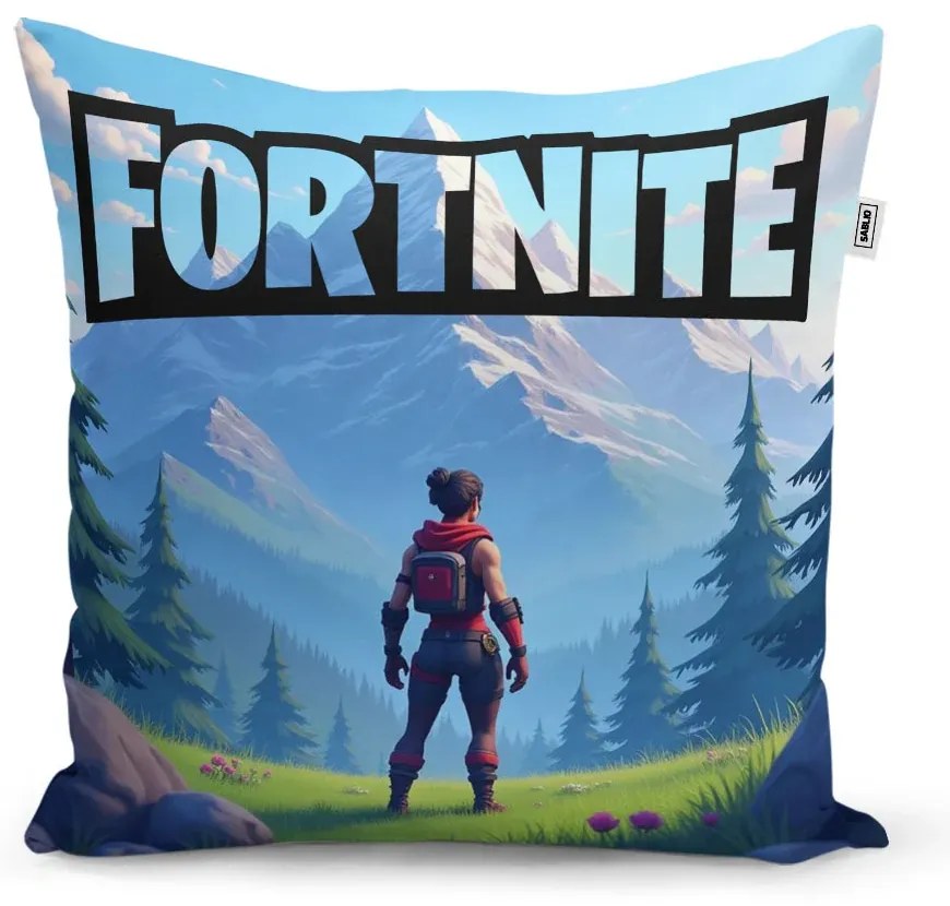 Sablio Polštář FORTNITE Horská krajina - 50x50 cm