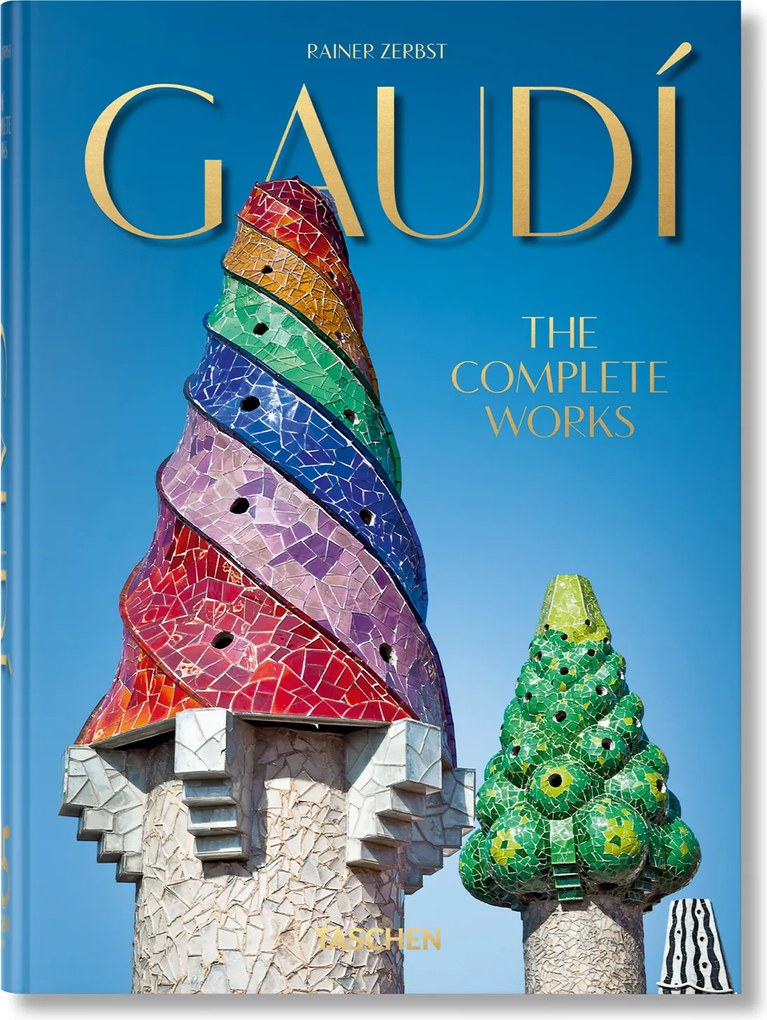 Taschen designové knihy Gaudí The Complete Works