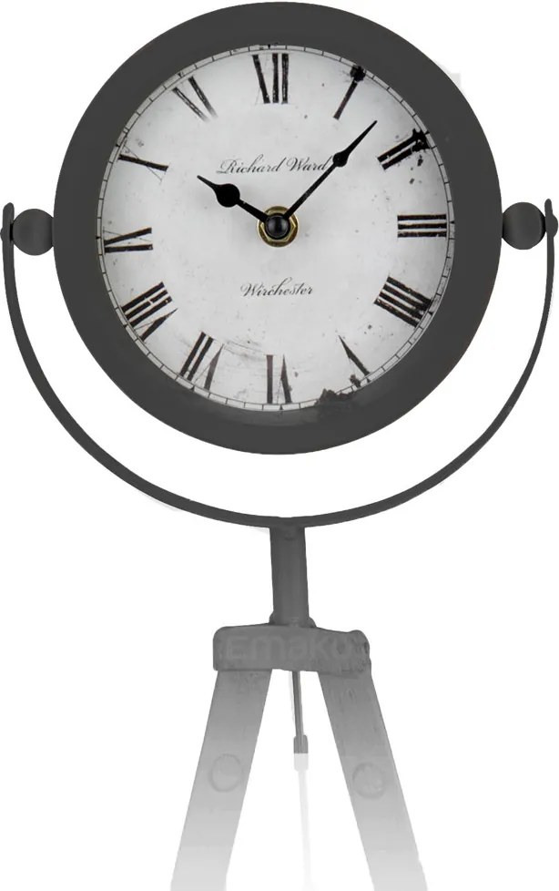 Stolní hodiny s nožičkami,Ø15 cm