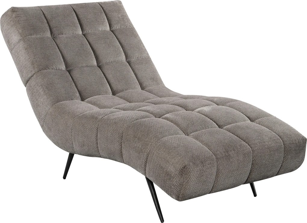 XXXLutz RELAXAČNÍ VÁLENDA, textil, šedá MID.YOU - Relaxační křesla - 001458005301