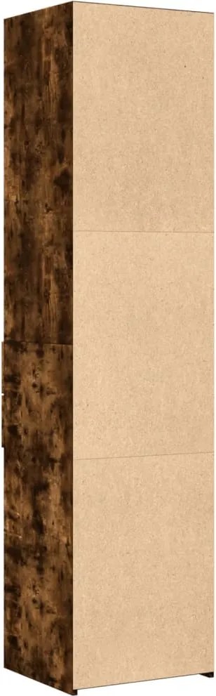 Skříň highboard kouřový dub 45 x 42,5 x 185 cm kompozitní dřevo 3281452
