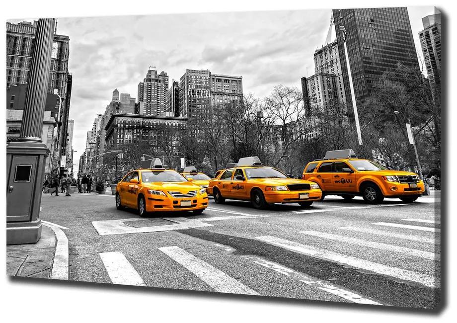 Wallmuralia Foto obraz na plátně Taxi New York 100x70 cm