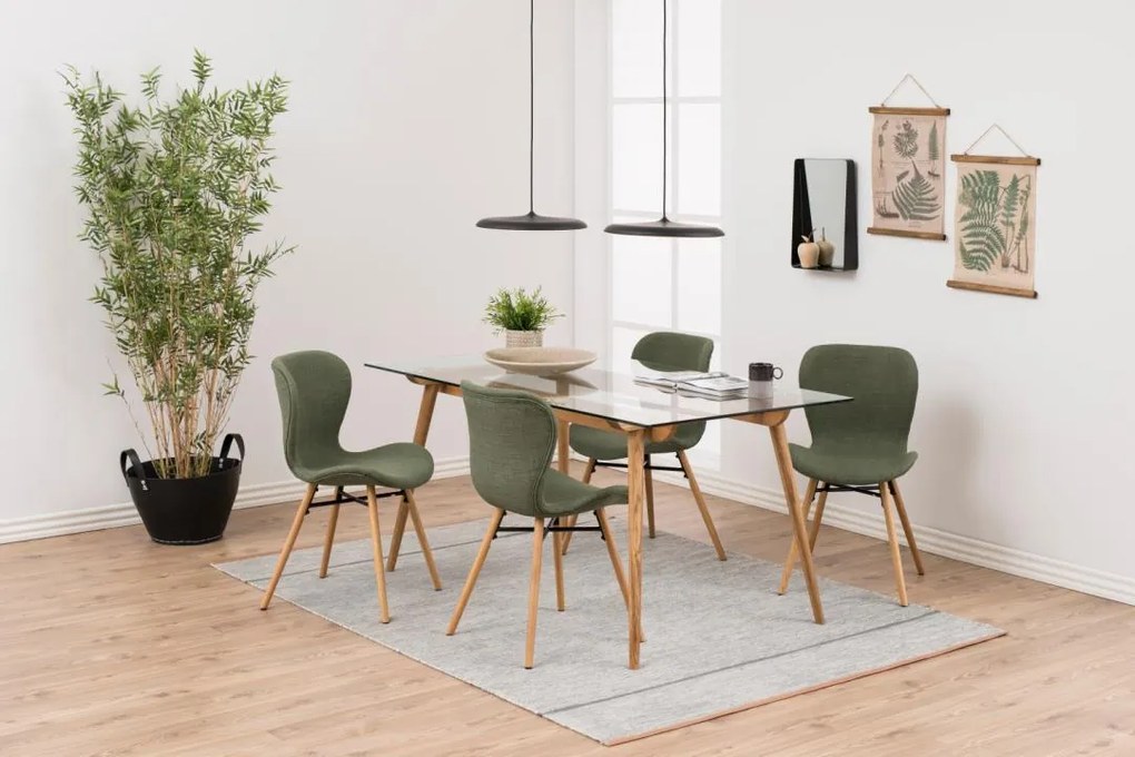 ACTONA GROUP Jídelní židle BATILDA zelená H000018252