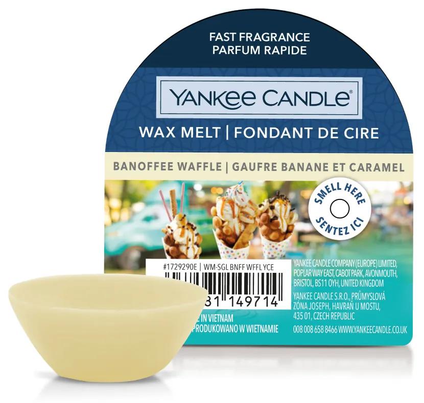 Yankee Candle - Banoffee Waffle Vosk do aromalampy, 22 g