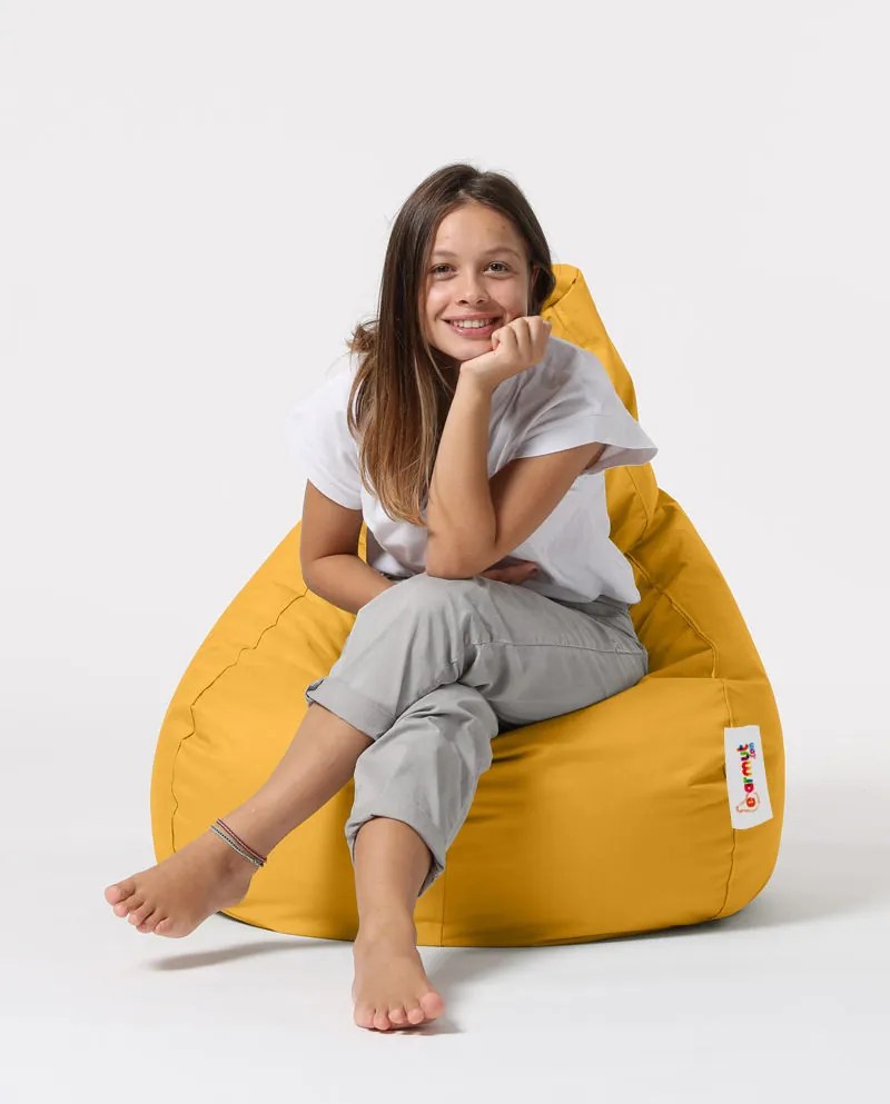 Atelier del Sofa Zahradní sedací vak Drop L - Yellow, Žlutá