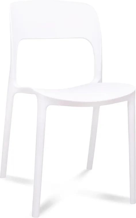 KONSIMO Židle MALTE bílá