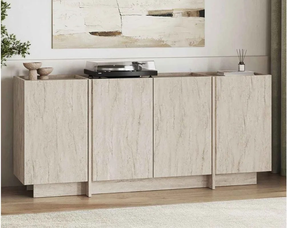 Designová komoda Radegund 180 cm travertin