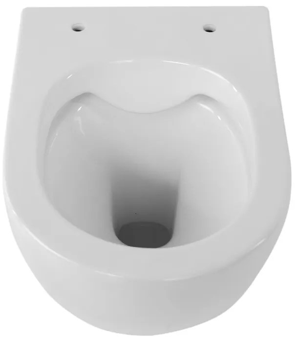 BPS-koupelny Závěsná WC mísa se SoftClose sedátkem HYD-4146, bílá
