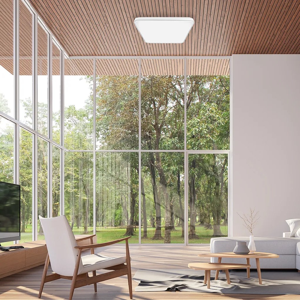 Stropní LED svítidlo Fabio, 1x LED 35w, 4000k, w