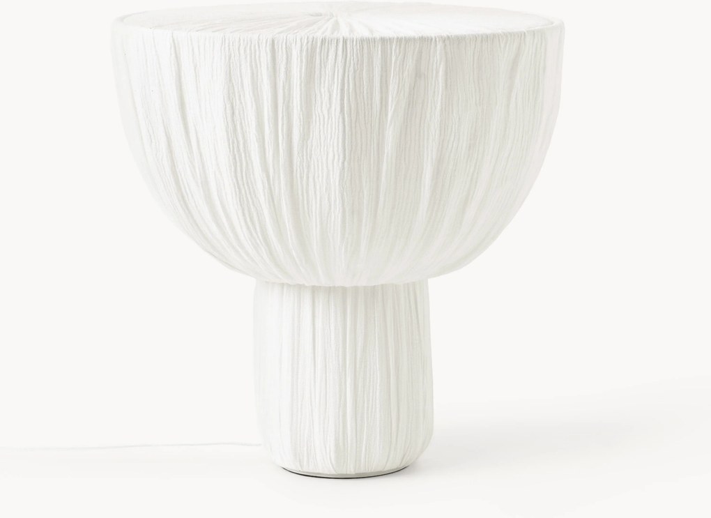Látková stolní lampa Maeva