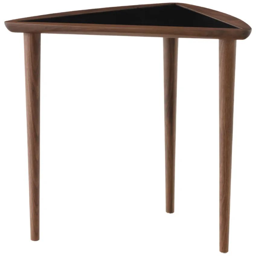 OnaDnes -20% Audo CPH Černý ořechový odkládací stolek AUDO UMANOFF 42,5 cm