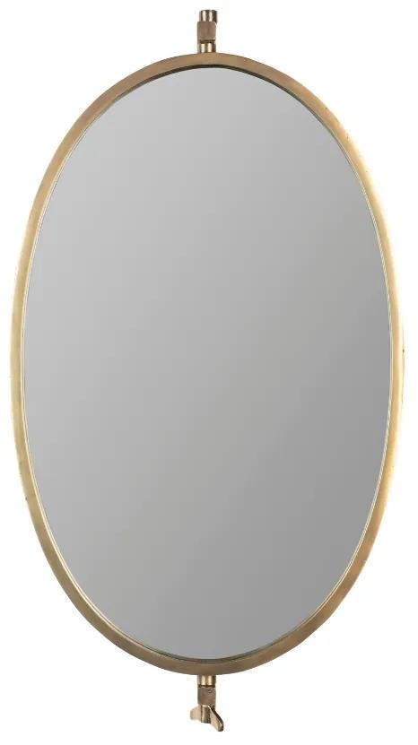 OnaDnes -20% White Label Mosazné nástěnné zrcadlo WLL LARA