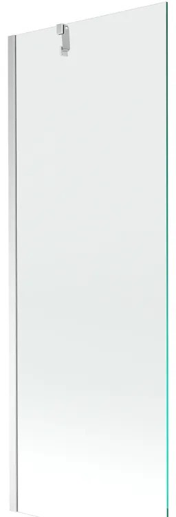 Mexen Next, vanová zástěna 1-křídlová 70 x 150 cm, fixní křídlo, 6 mm čiré sklo, chromový profil, 895-070-000-00-00-01
