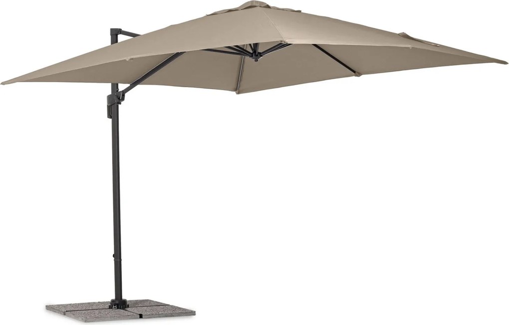 BIZZOTTO Slunečník SIVIGLIA taupe 3x3m 0796023