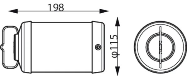 Philips - LED Stmívatelná přenosná lampa CICERO LED/6W/5V 4000 mAh IP54