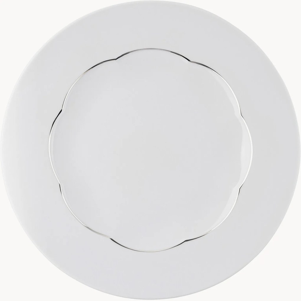 Sada porcelánových mělkých talířů Sonetto, 6 dílů