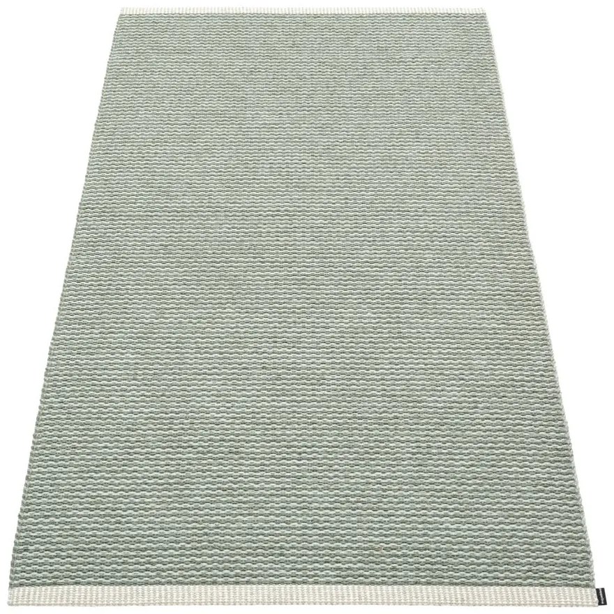 Světle zelený vnitřní a venkovní koberec 85x160 cm Mono Sage Army – Pappelina