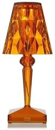 Kartell - Stolní lampa Battery - jantarová