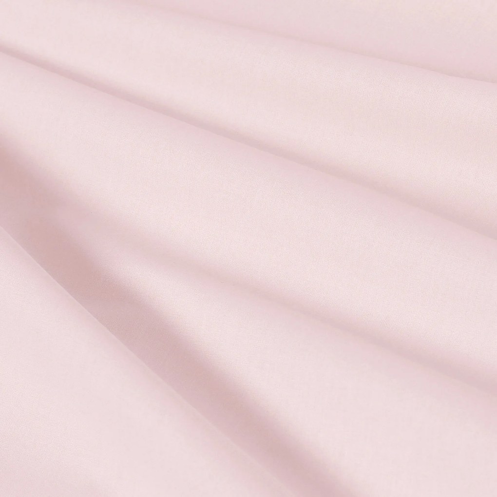 Goldea dětské bavlněné povlečení duo - zasnění králíčci s pudrově růžovou 135 x 200 a 80 x 80 cm
