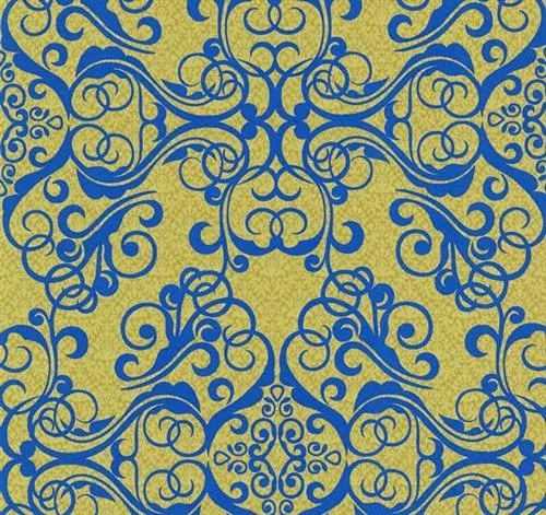 Vliesové tapety na zeď Caprice 13511-60, ornament modrý, rozměr 10,05 m x 0,53 m, P+S International