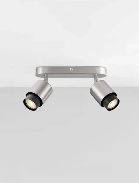 LED nikl designové stropní svítidlo Ison 2