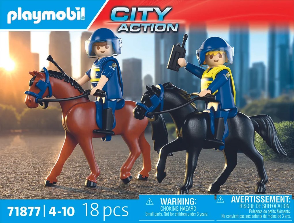 Playmobil 71877 jízdní policie